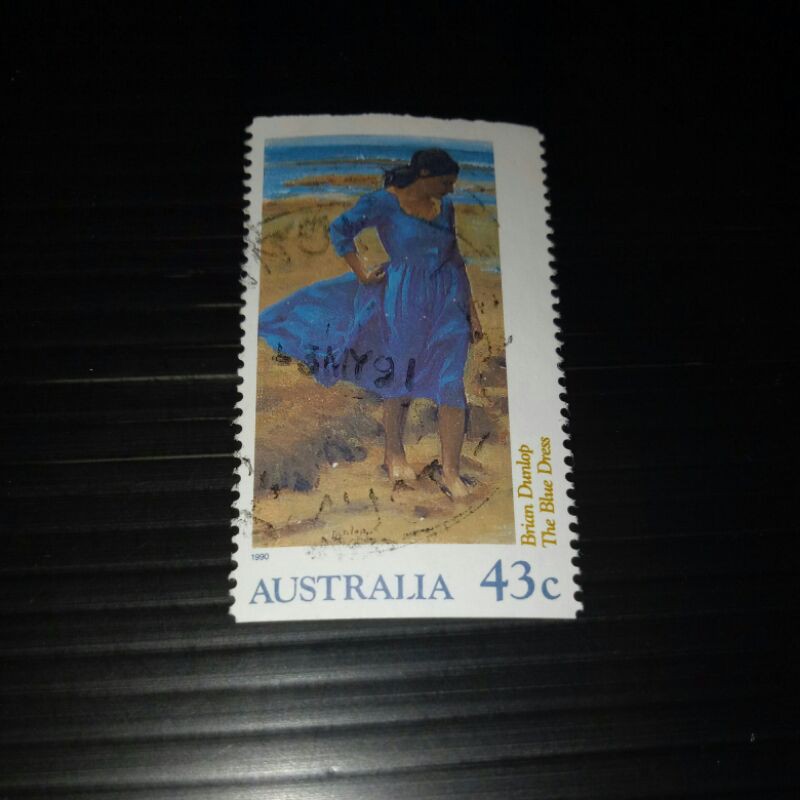 A0013: one piece long shape australian stamp | Shopee Malaysia