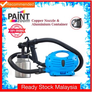 Penyembur Cat Electrik Premium (copper nozel & aluminium tank) | Shopee ...