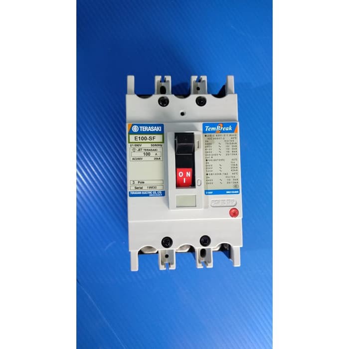 TERASAKI MCCB E100-SF 3POLE 30A 10KA | Shopee Malaysia