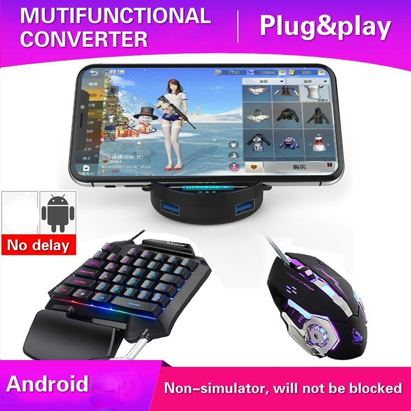 Call Of Duty PUBG Mobile Bluetooth Gamepad Gaming Keyboard Mouse ...