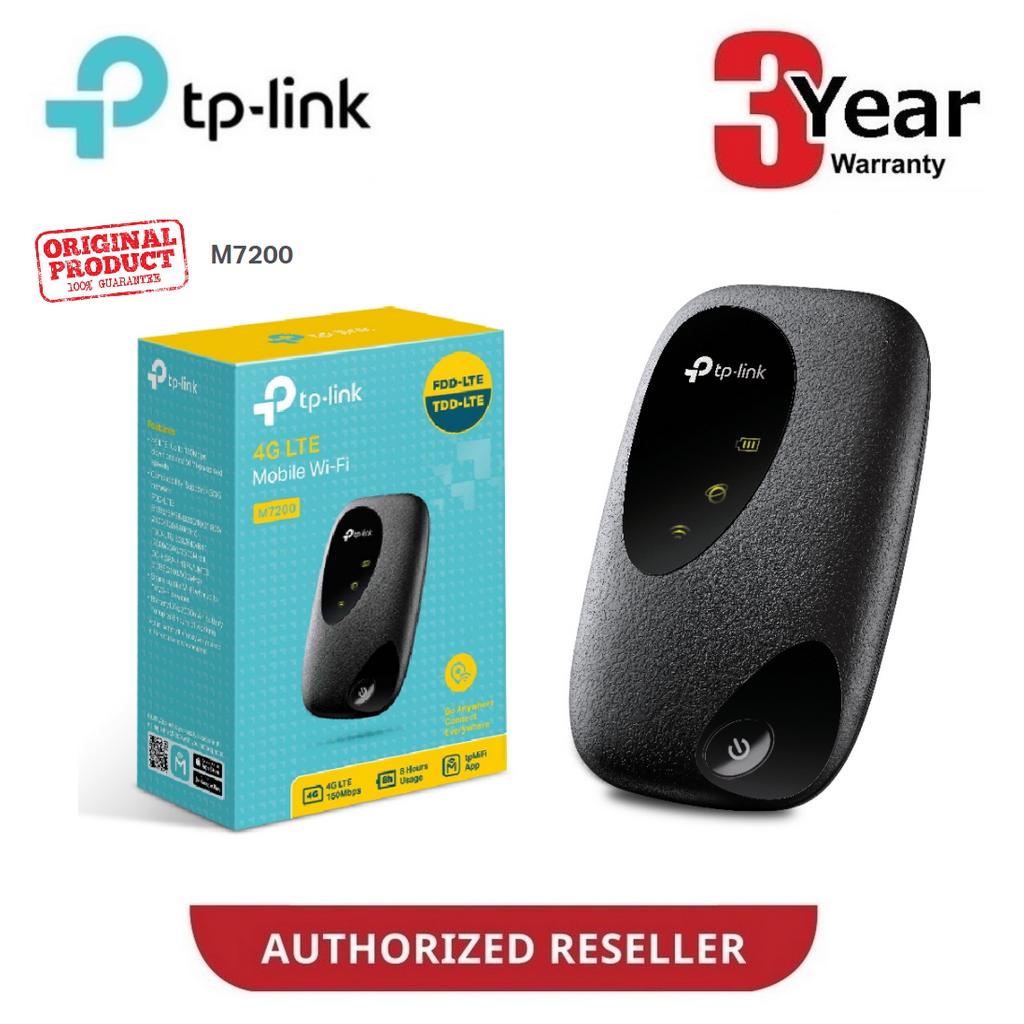 TP-Link TL-M7200 / M7200 4G LTE Mobile Wi-Fi | Shopee Malaysia