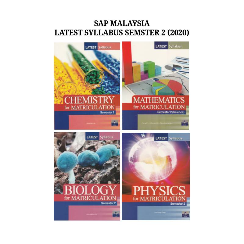 SAP Malaysia | Reference Book | Matriculation Latest Syllabus Semester ...