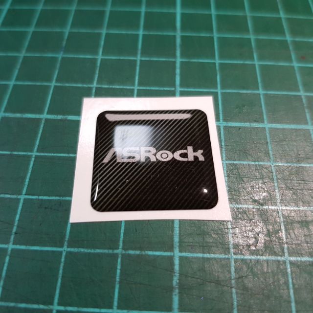 Emblem Sticker (ASRock) | Shopee Malaysia