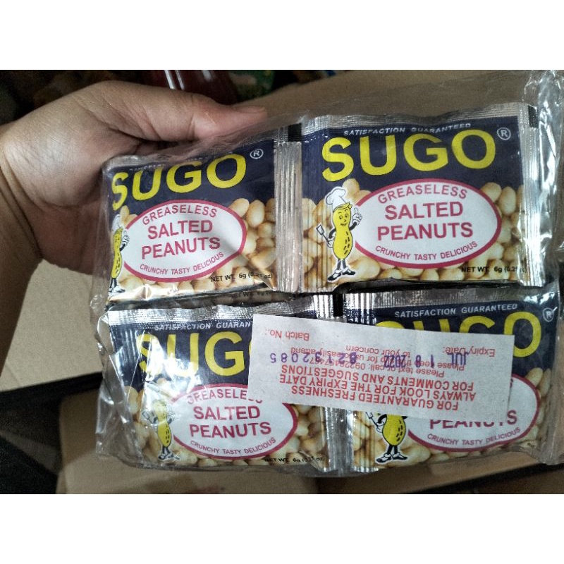 Philippine product SUGO greaseless roasted peanuts | Shopee Malaysia