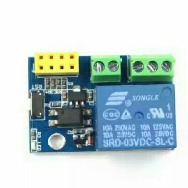 Arduino ESP8266 ESP-01S Relay 1 Way Relay WIFI Smart Socket Module ...