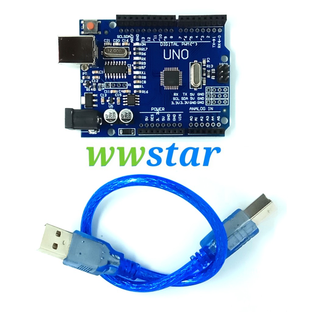 Arduino Uno Smd Ch340 Microcontroller Development Board