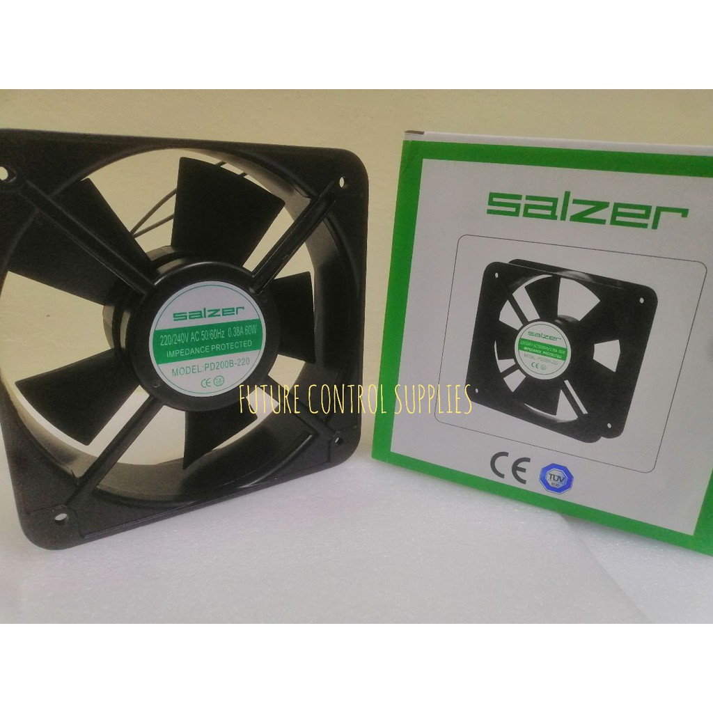 SALZER PD200B-220 AC Axial Flow Fan 200x200x61mm Fans | Shopee Malaysia