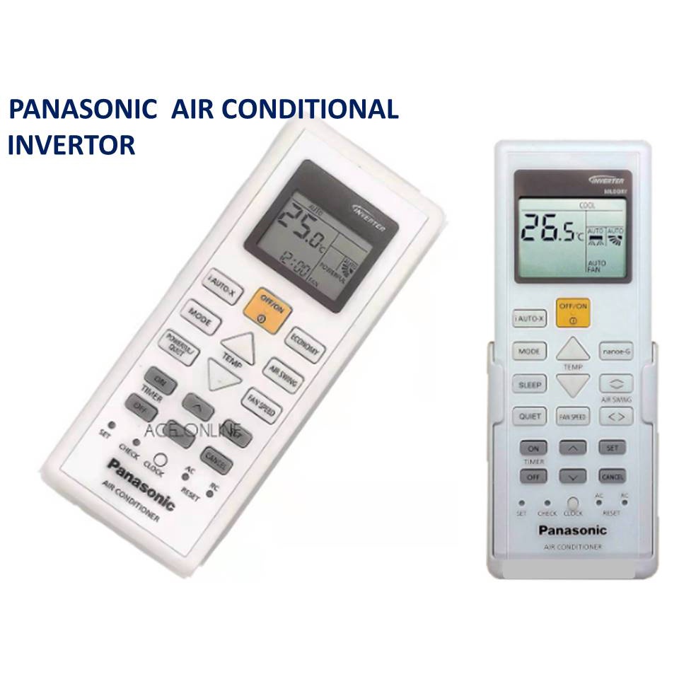 {ORIGINAL} PANASONIC AIR CONDITIONING / AIRCOND / AIR COND REMOTE ...