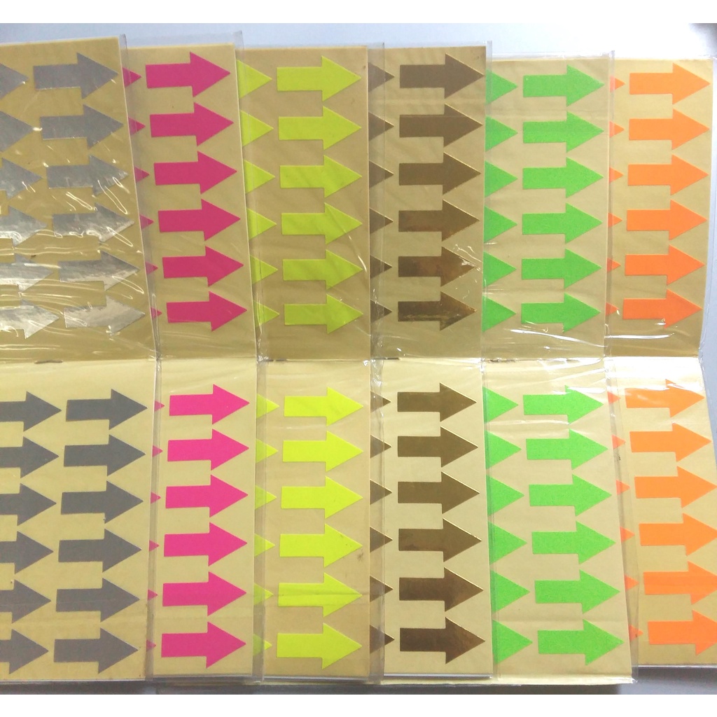 Label Sticker (Arrow) | Shopee Malaysia