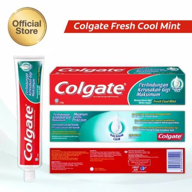 Colgate Fresh Cool Mint Toothpaste 180gr | Shopee Malaysia