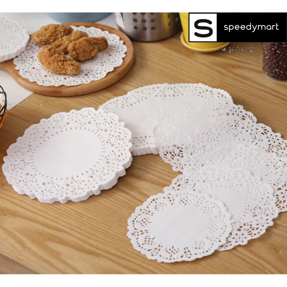 Doyleys Paper / Dolly Paper / Doily Paper / kertas dolly - 3.5" / 4 ...