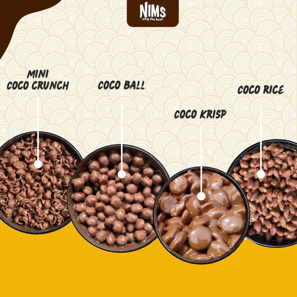 Nims Crispy Chocotub @ Choco jar | Shopee Malaysia