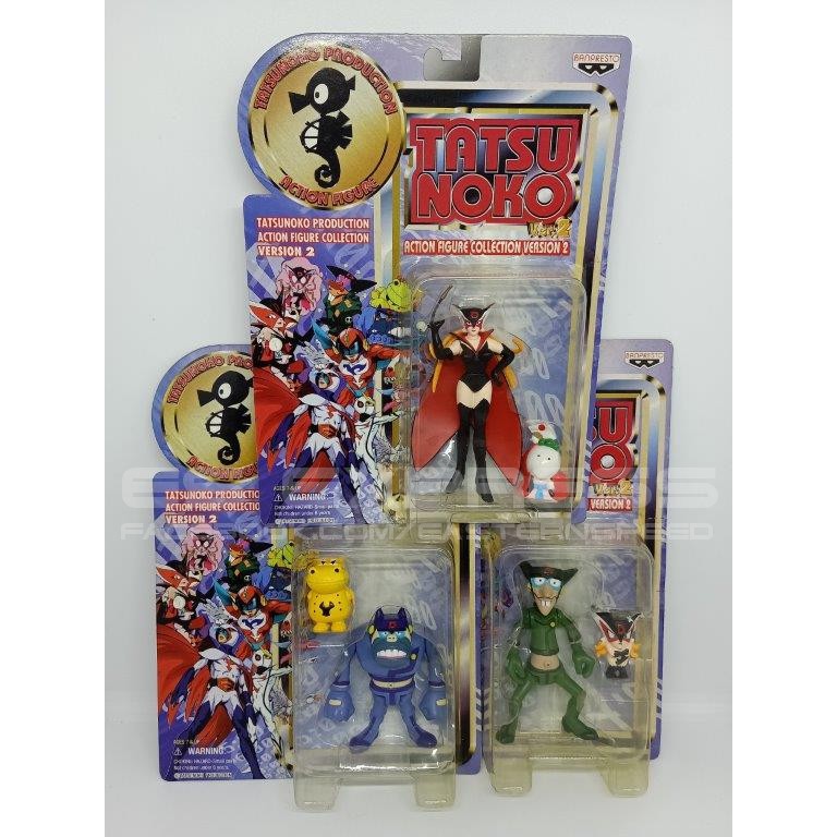 BANPRESTO 3.75" TATSUNOKO ACTION FIGURE COLLECTION -YATTERMAN- [DORONJO ...
