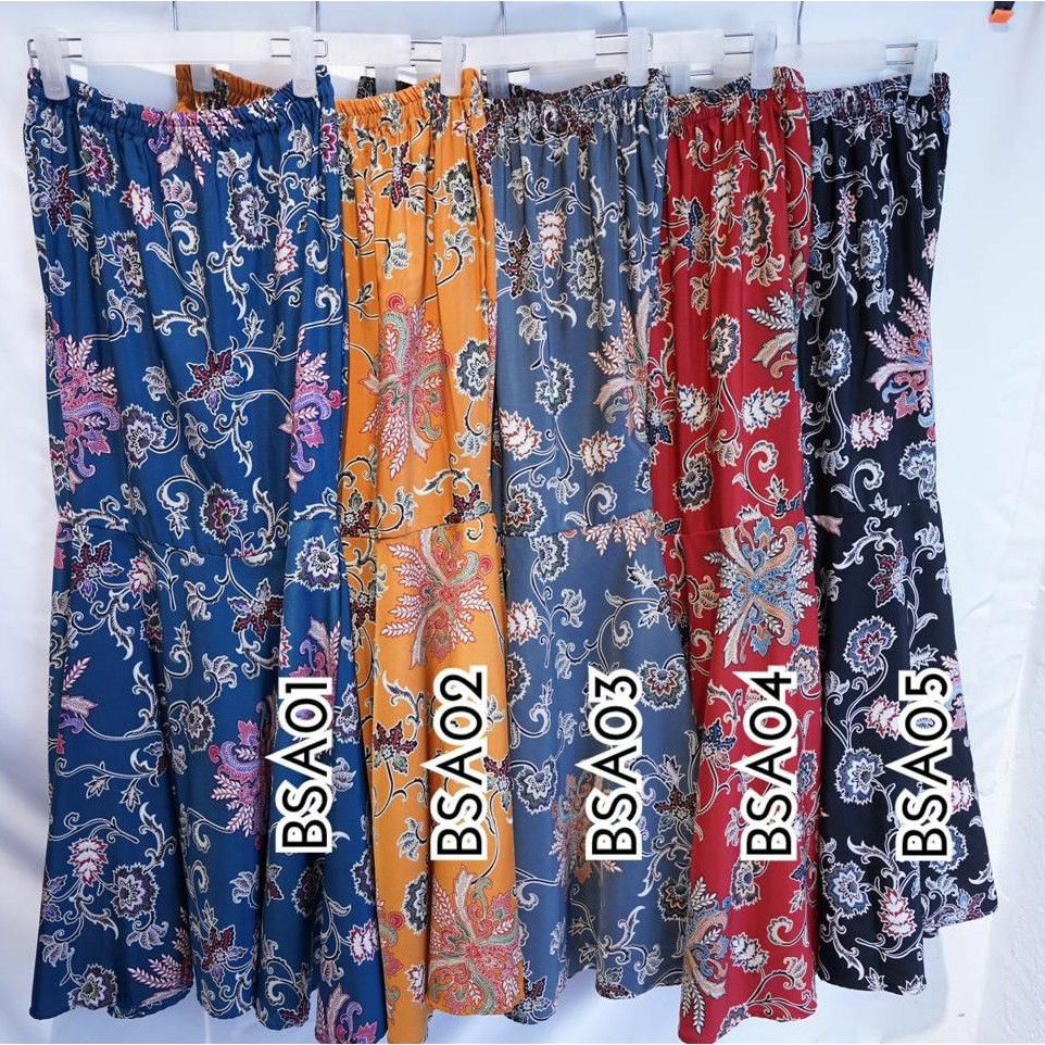 (READY STOCK) BATIK MERMAID SKIRT | Shopee Malaysia