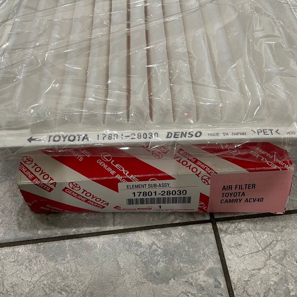 AIR FILTER TOYOTA CAMRY ACV40 ACV50 (17801-28030) | Shopee Malaysia