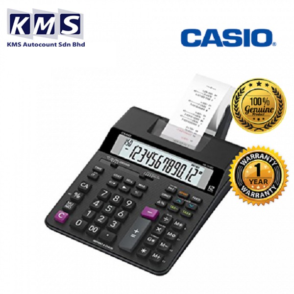 CASIO HR-150RC Printing Calculator Large Display Cost Sell Margin Tax ...