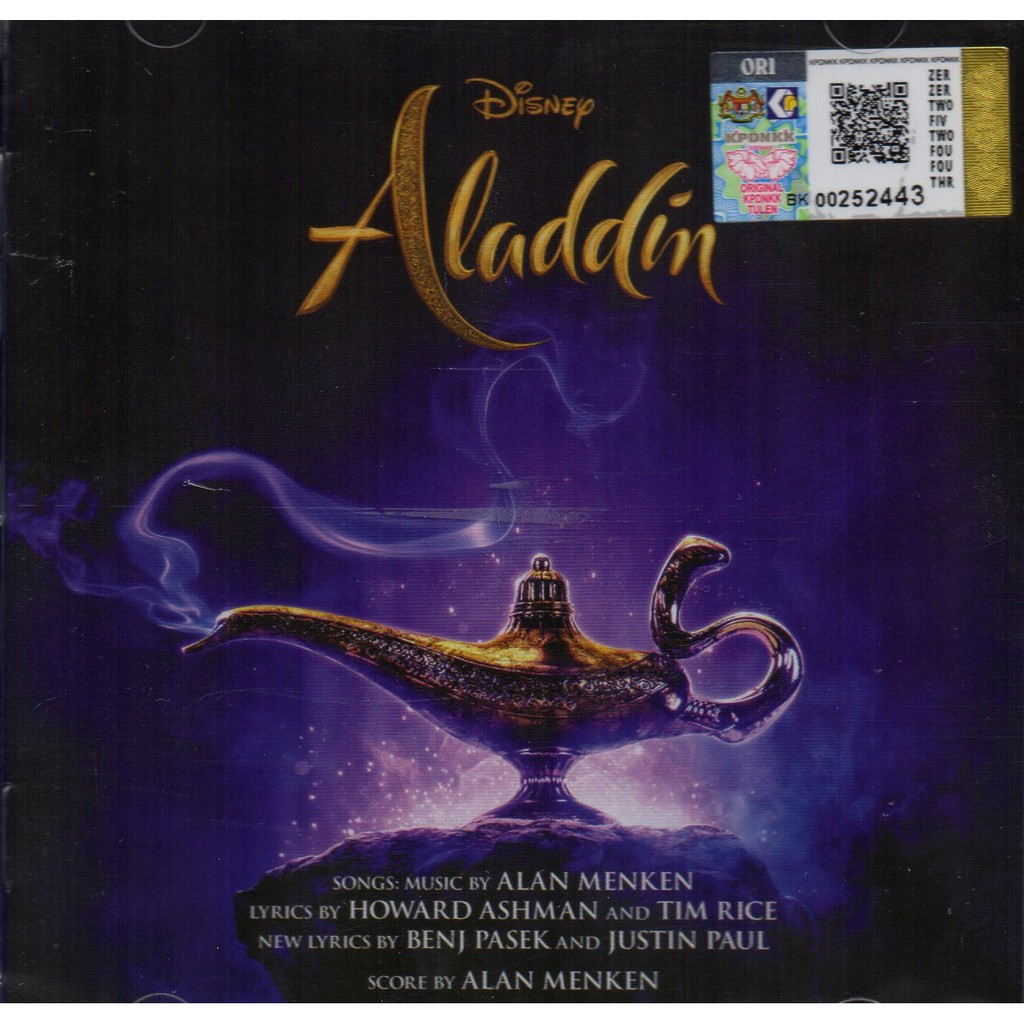 Aladdin - Original Motion Picture Soundtrack ( 2 CD ) | Shopee Malaysia