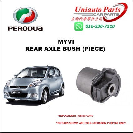 PERODUA MYVI REAR AXLE BUSH (PIECE) | Shopee Malaysia