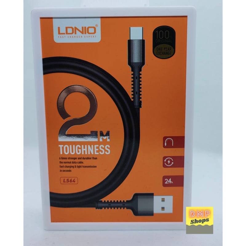 LDNIO 2.4A ultra-fast charge and sync cable*200cm | Shopee Malaysia