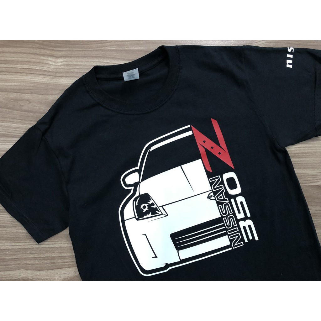 Nissan 350Z Gildan Premium Cotton Heatpress Black Tshirt | Shopee Malaysia