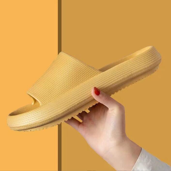 Slipper Selipar Pillow Unisex Cloud Air Slide Slipper Thick Sole Comfy ...