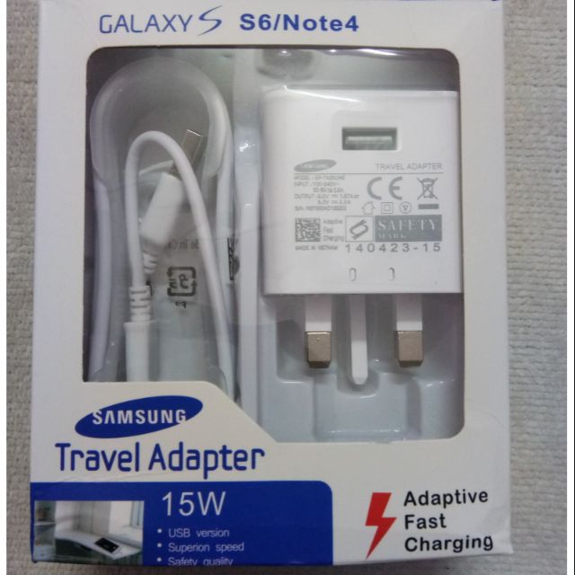 Original Samsung Galaxy Fast Travel Adapter/Charger(Adaptive Fast ...