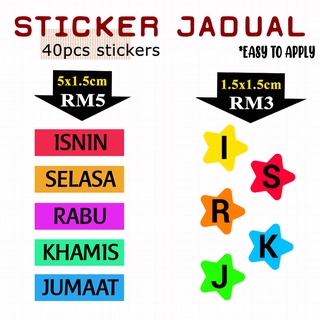Sticker Kartun / Sticker Nama kanak-kanak / Sticker Nama / Sticker Alat ...