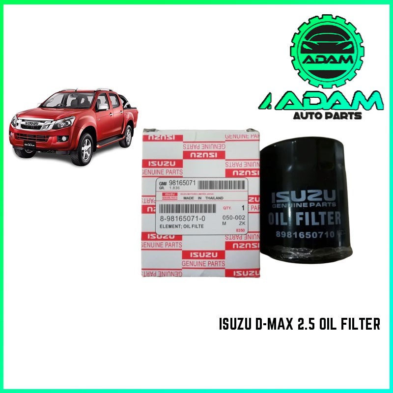 ISUZU D-MAX 2.5 OIL FILTER (8-98165071-0) | Shopee Malaysia