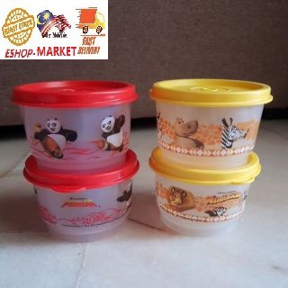 Tupperware Madagascar II/Kung Fu Panda Snack Cup 110ml (1pc) | Shopee ...