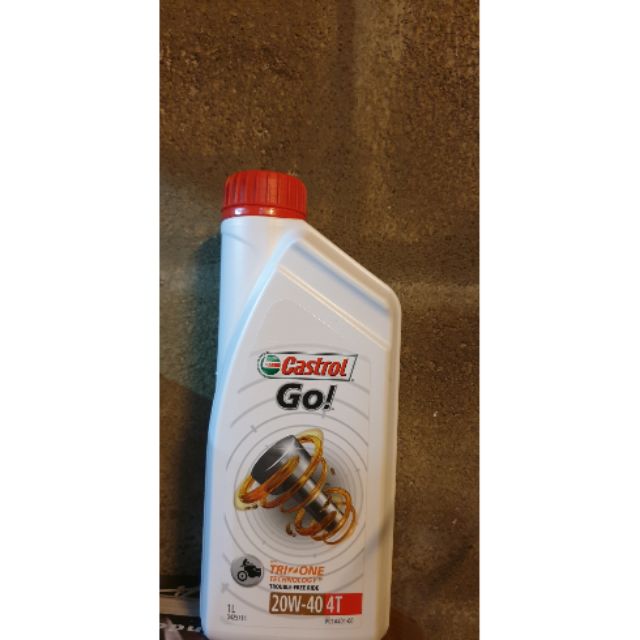 Castrol go 4t 20w-40 100% original | BeeCost