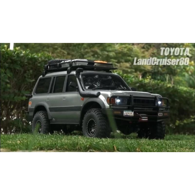 RCRUN Ultra Realism Scale Lc80 Metal chassis Frame Builders Kit Adjustable Wheelbase Rc Crawler ...