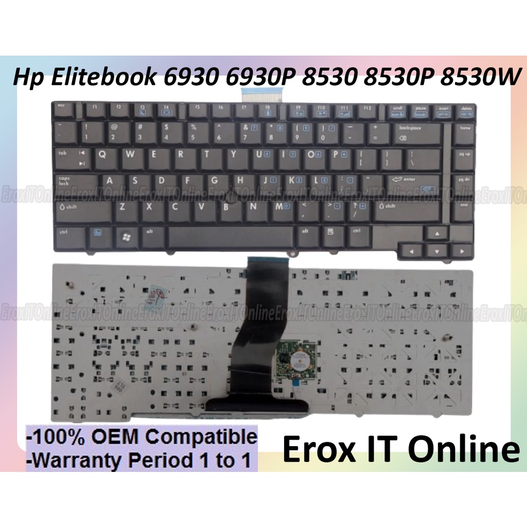 Hp Elitebook 6930 6930P Series 483010-001 Laptop Keyboard | Shopee Malaysia