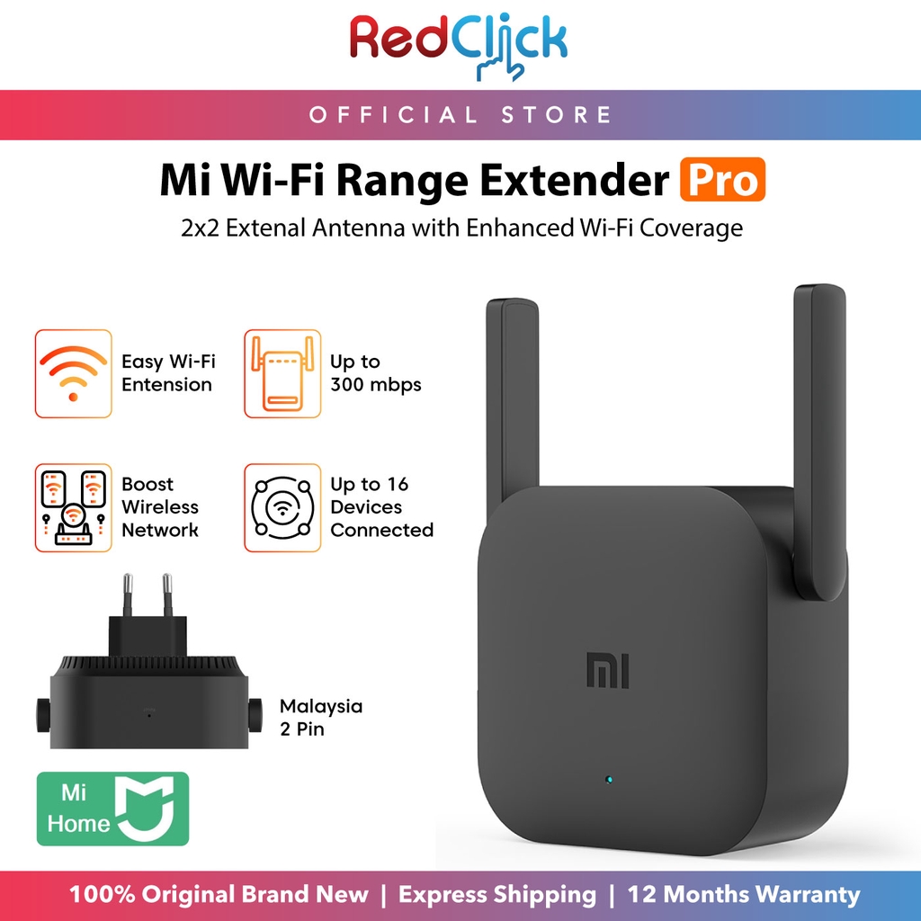 Xiaomi WiFi Repeater Pro WiFi Range Extender 300Mbps 2x2 External ...