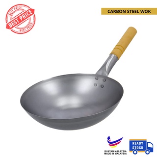 GDH Ready Stock 10-24 Inch LnY Double handle Aluminium Cooking Wok ...