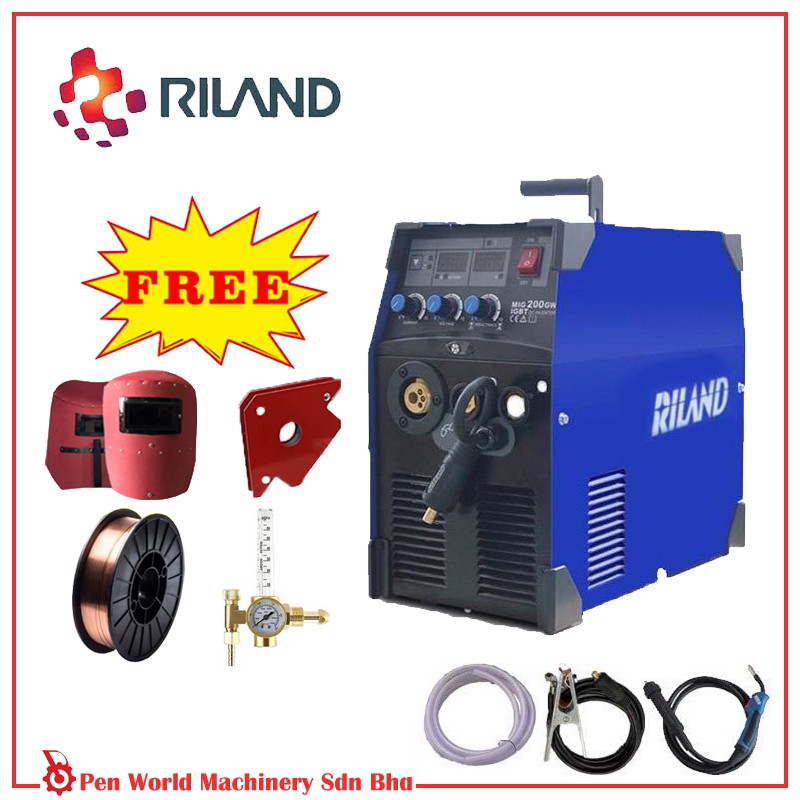 Riland MIG 200GW IGBT Dc Inverter Welding Machine / MIG Machine / DC ...