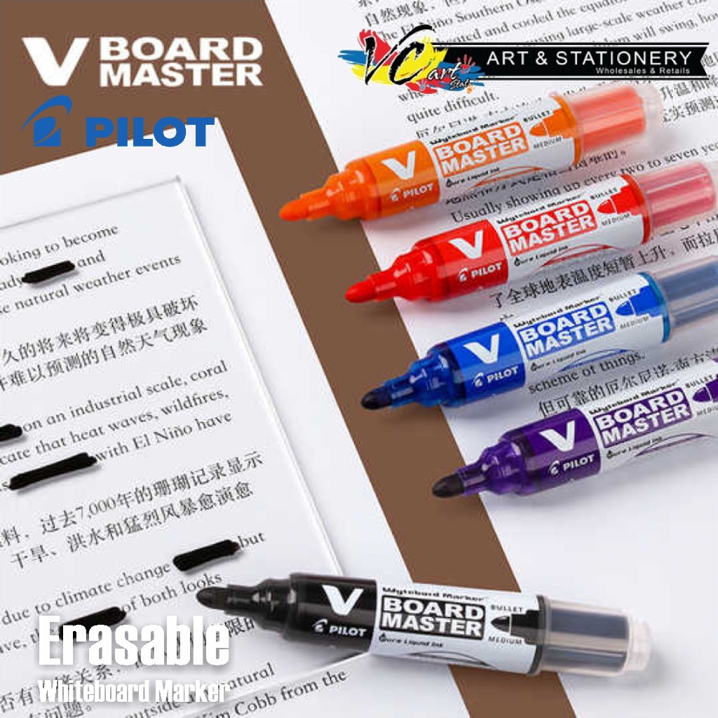 Pilot V Board Master Whiteboard Marker | Shopee Malaysia