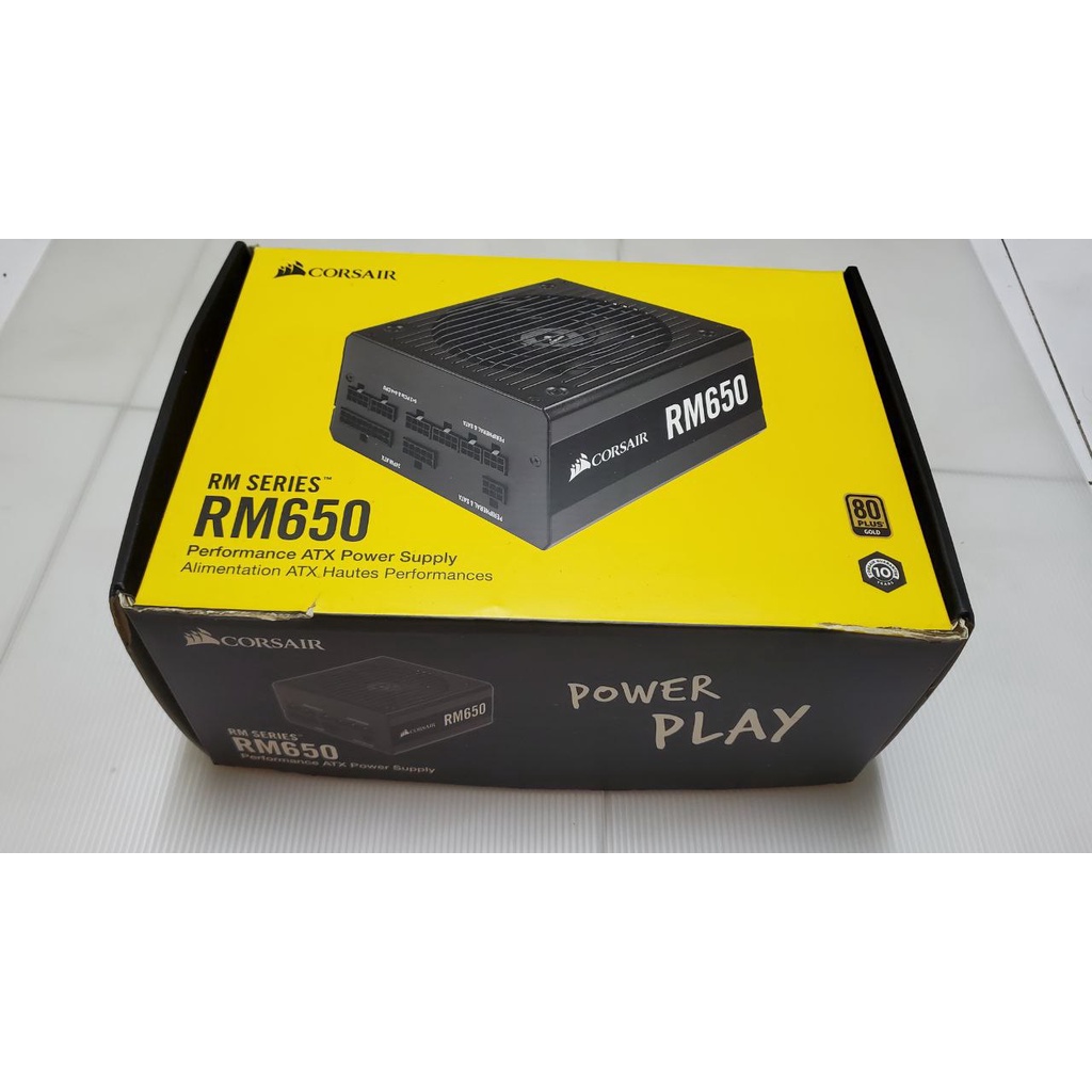 CORSAIR RM Series RM650 650 Watt 80 PLUS Gold Certified Fully Modular ...