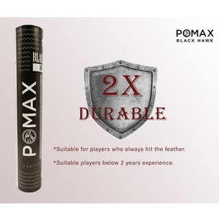 Pomax Black Hawk Badminton Shuttlecock (Durable Shuttle) | Shopee Malaysia