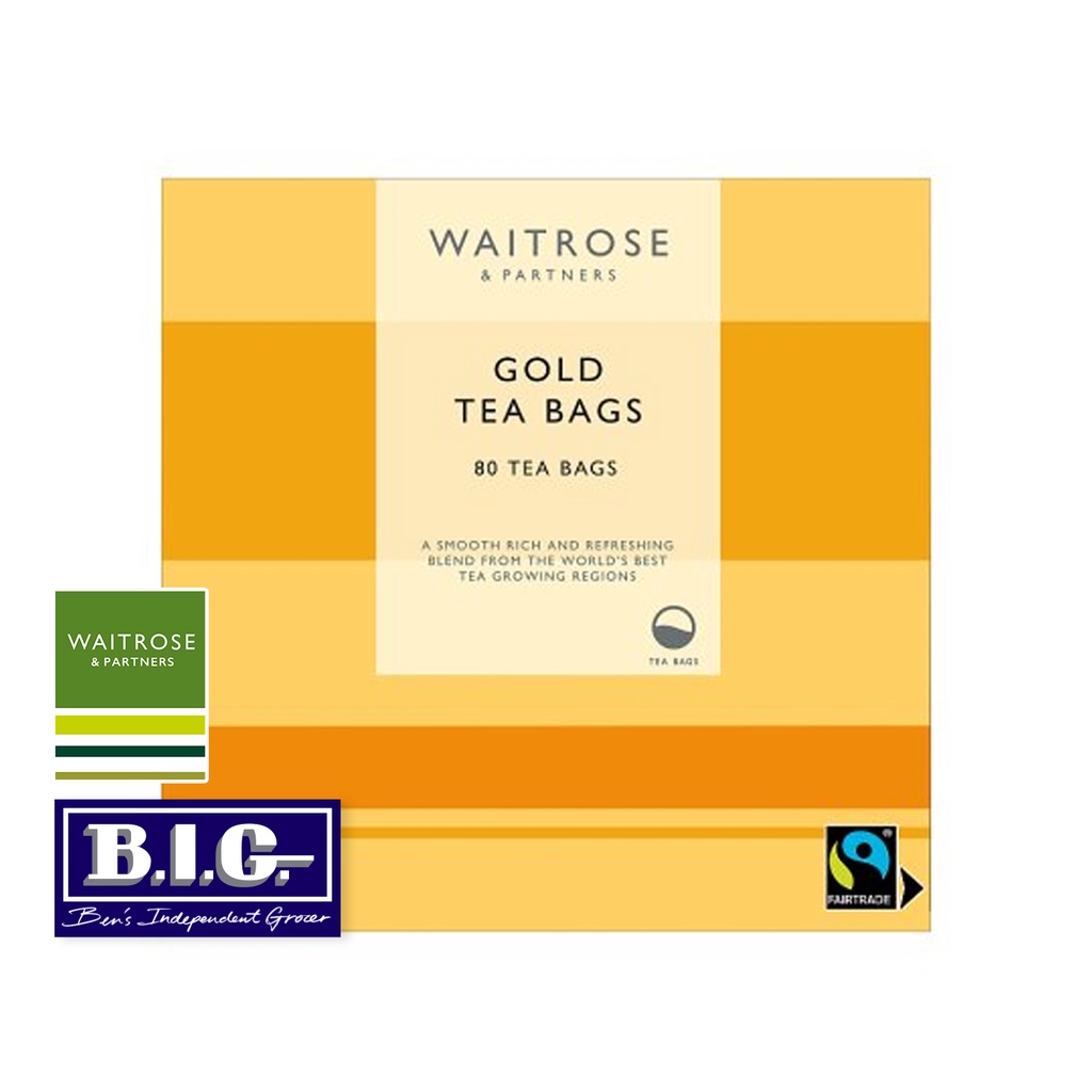 Waitrose Gold Tea 80s 250g (EXP Jul 2023) | Shopee Malaysia