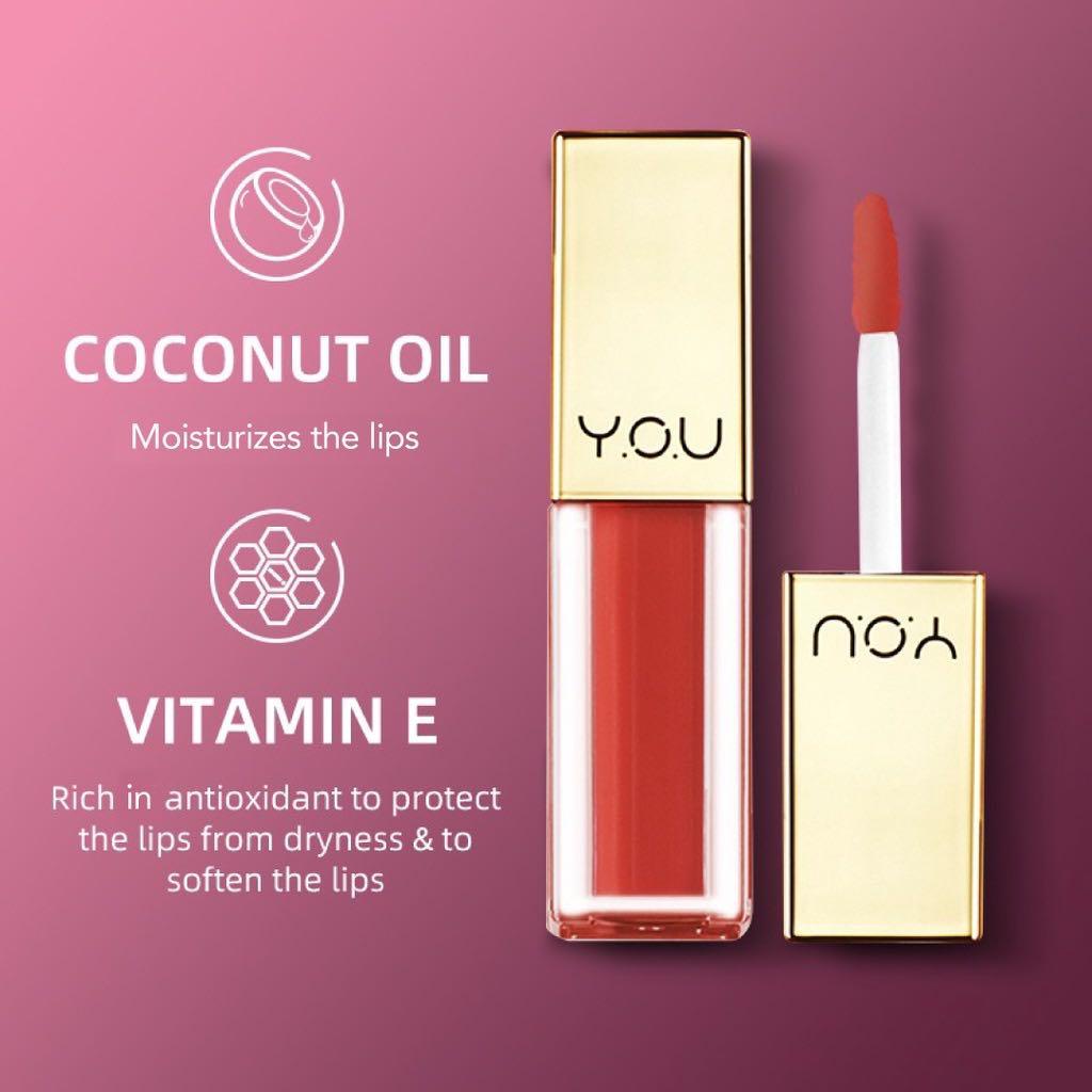 YOU ROUGE VELVET MATTE LIP CREAM | Shopee Malaysia