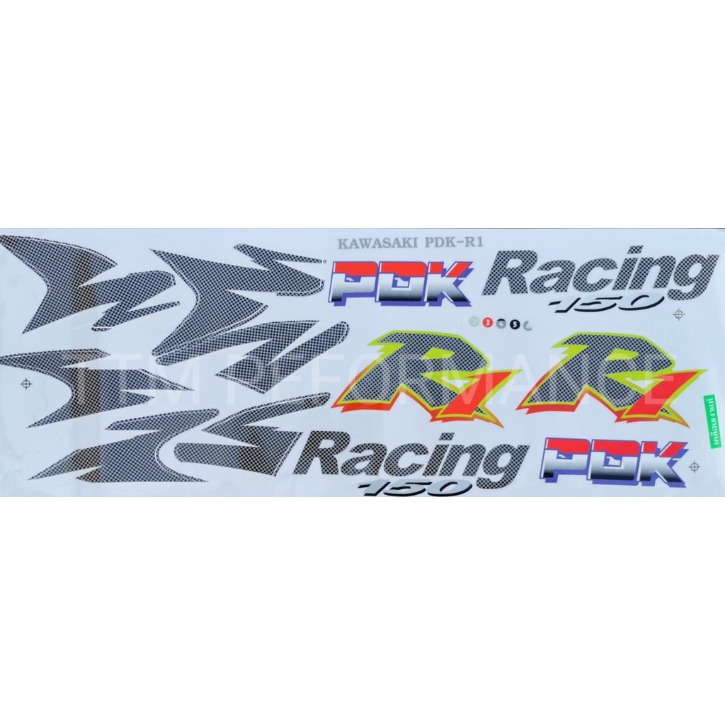 KAWASAKI SERPICO PDK R1 BODY STIKER STRIPE | Shopee Malaysia