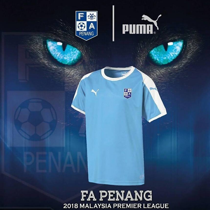 Original Jersey Penang Home Kit PUMA 2018 | Jersi Pulau Pinang 2018 ...