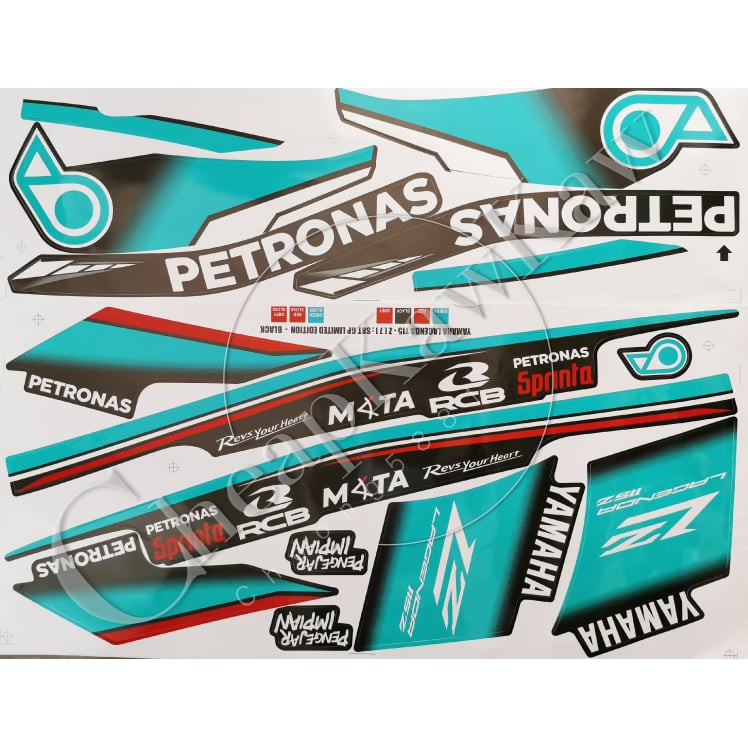 Lagenda 115 New / SRL115Z SRL115 New Fi Petronas Edition 2020 Body ...