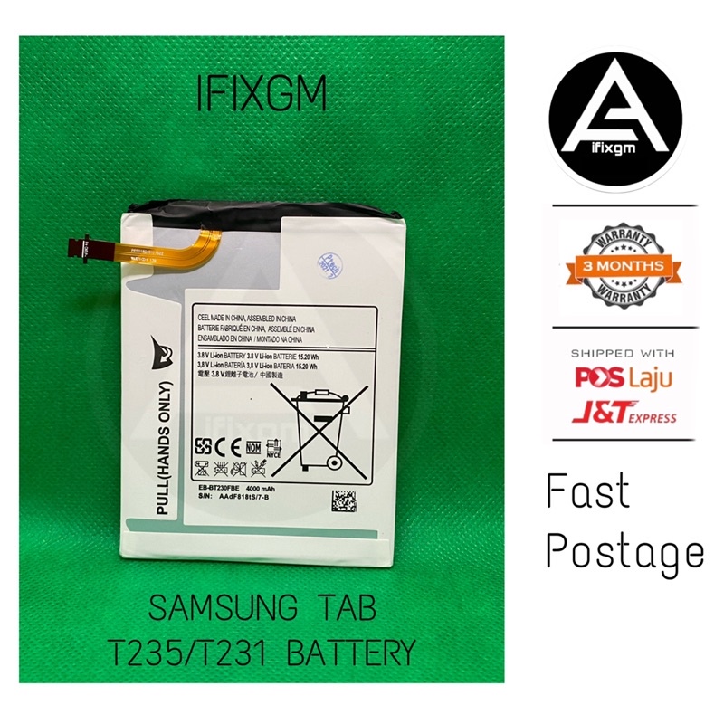 IFIXGM Samsung Tab 4 T231/T235 Battery | Shopee Malaysia