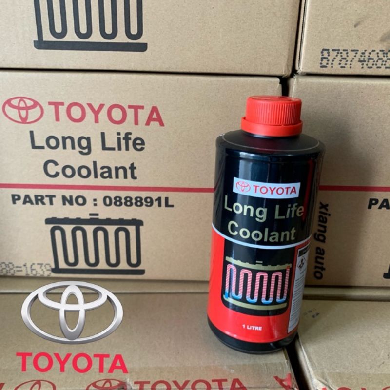 *ORIGINAL TOYOTA GENUINE COOLANT LONG LIFE (LLC)/ SUPER LONG LIFE ...