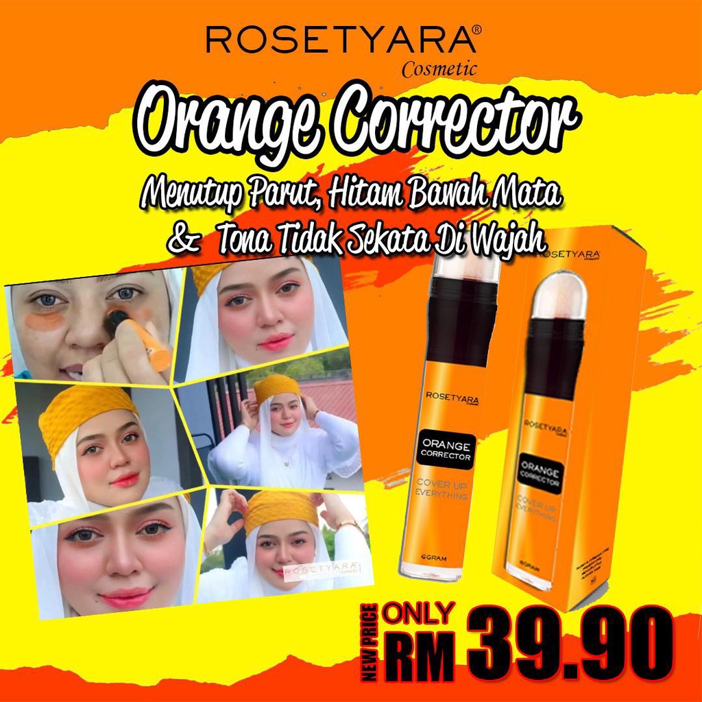 Rosetyara Corrector / Rosetyara Orange Corrector / Green Corrector / RT ...