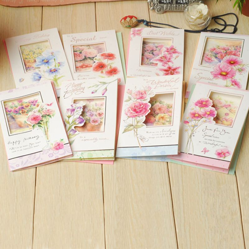 Kad Ucapan Bunga Cantikk / Floral Greeting Card | Shopee Malaysia