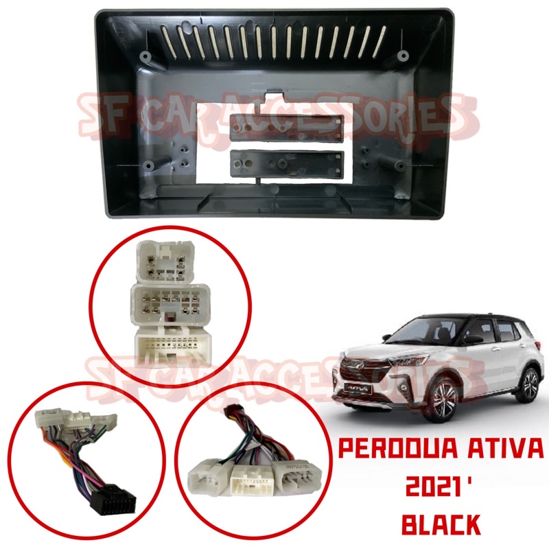 10” Inch Android Player Casing Perodua Ativa 2021’ | Shopee Malaysia