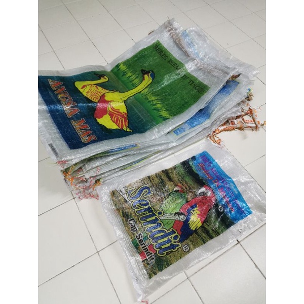 Guni Beras Terpakai - Saiz Besar dan Kecil | Shopee Malaysia