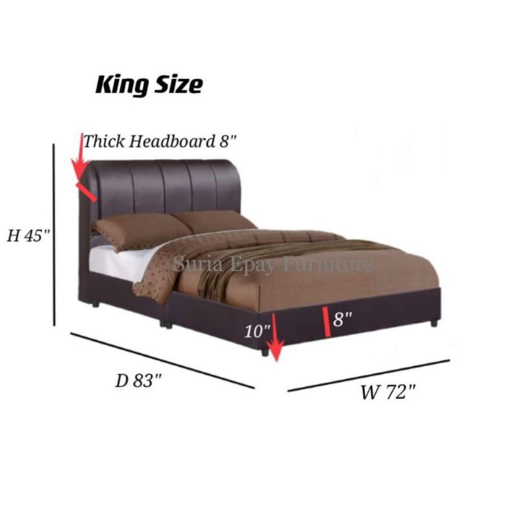 [HIGH DEMAND] HOTEL BEDROOM SET(Bedframe King+King VONO Mattress 10.5 ...